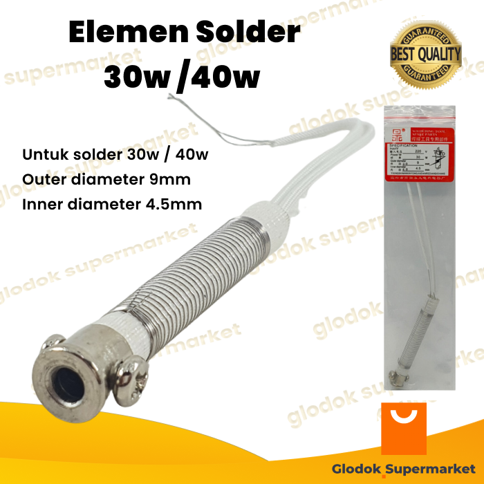 Elemen Solder 30 Watt 40 Watt Element Solder 30w 40w | Lazada Indonesia