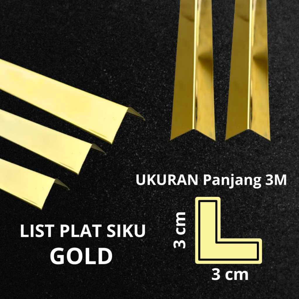Plint L | Siku L untuk List WPC Panel Ukuran Panjang 3 Meter | Lazada ...