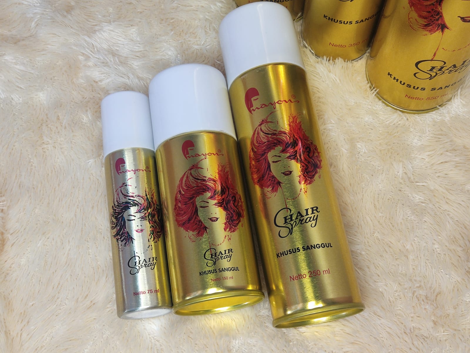 Hair Spray Mayon Sanggul BPOM - Spray Sanggul Spray Rambut Mayon Untuk ...