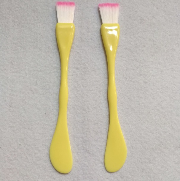 Indo - Kuas Masker Wajah 2 In 1 / Spatula 2 in 1 / Mask Brush / Brushes ...