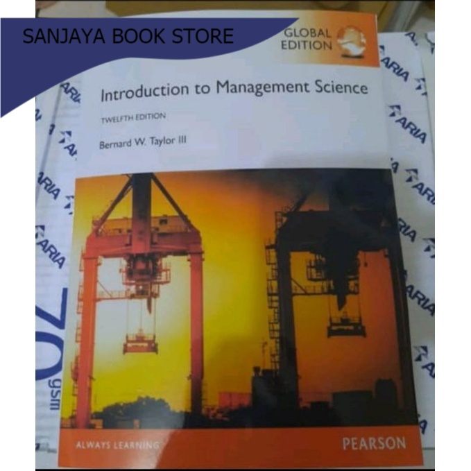 Introduction to Management Science 12th 12e 12 twelfth edition by ...