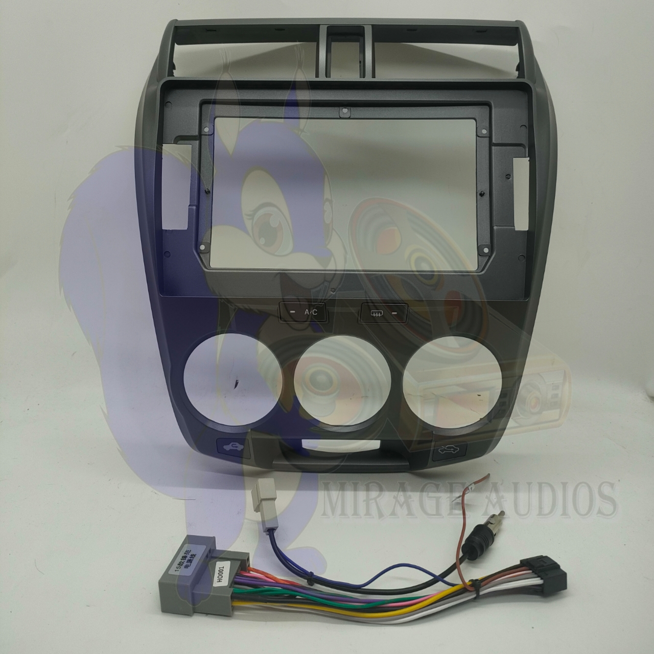 Frame Head Unit Honda City 10 inch 2008 2009 2010 2011 2012 2013 ...