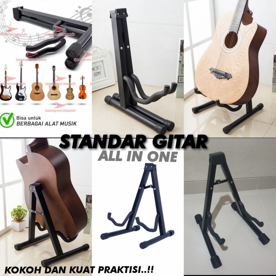 Standing Guitar I Stand Gitar I Stand Gitar Portable Stand Gitar All In ...