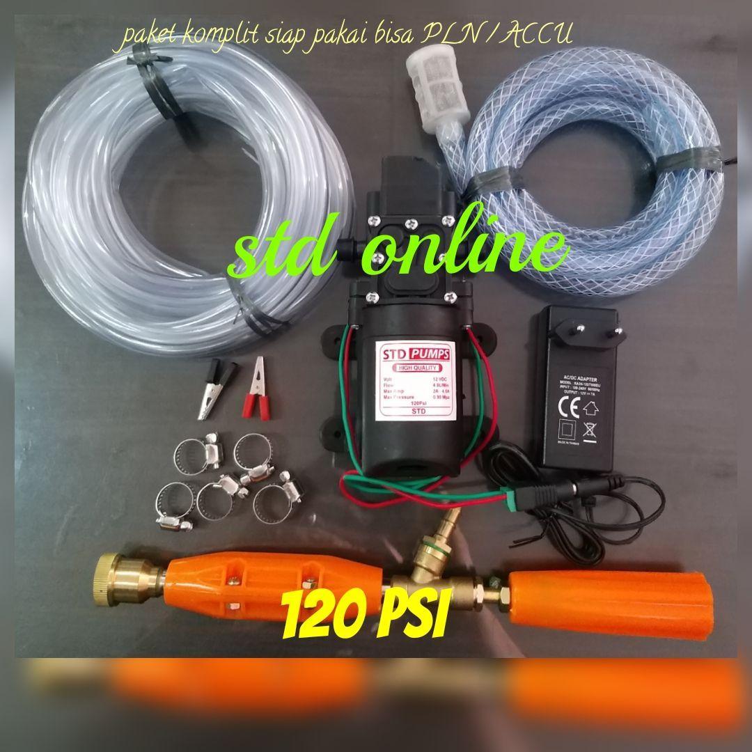 paket alat cuci steam mini 120 psi untuk cuci motor cuci ac cuci mobil ...