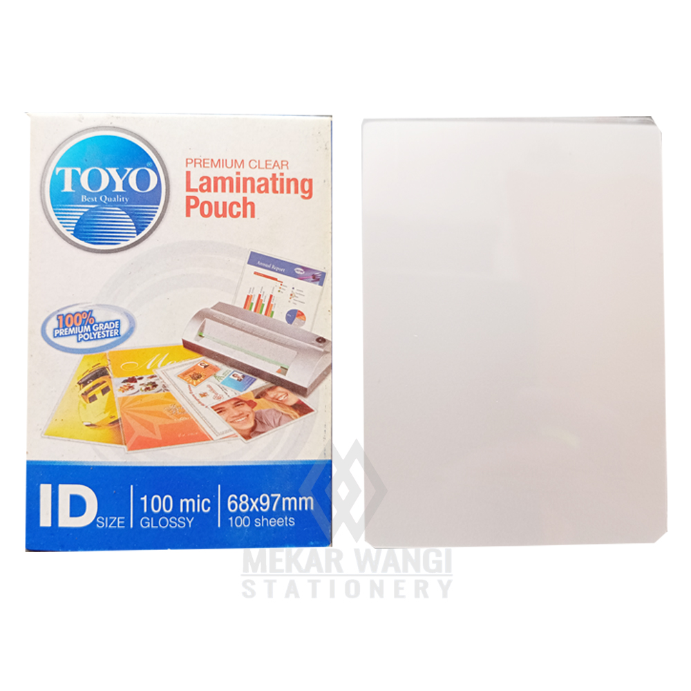 Toyo Plastik Laminating KTP 100 Micron | Lazada Indonesia
