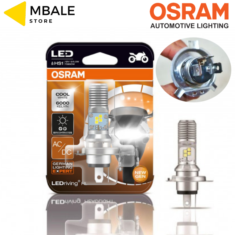 Lampu Depan Led Osram H4 Vespa LX Primavera GTS Sprint LXV S | Lazada ...