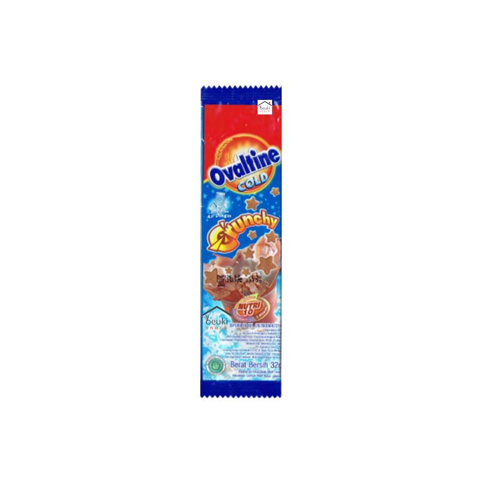 Ovaltine - COLD CRUNCHY Chocolate Malt Drink - 1 Sachet | Lazada Indonesia