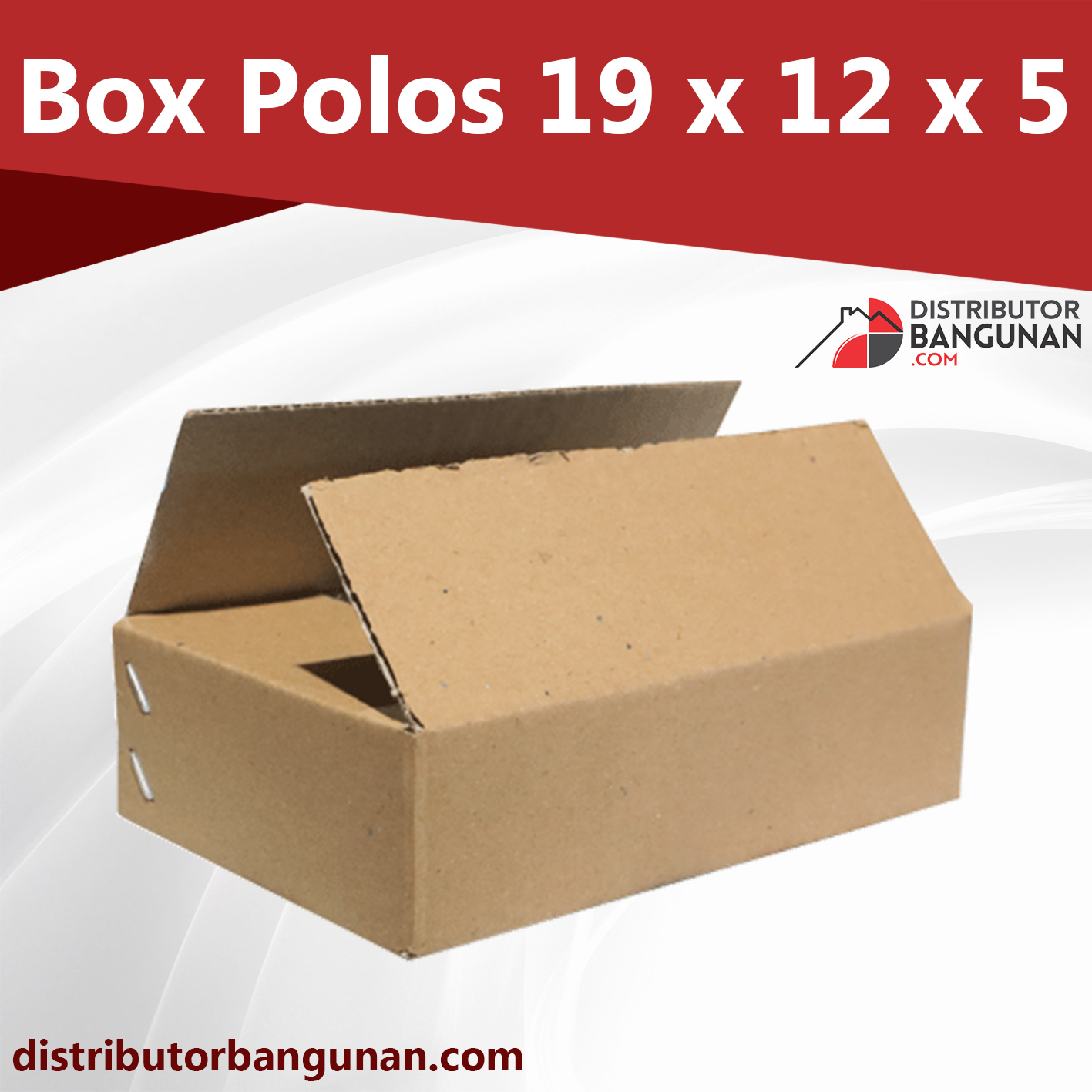 Kardus Packing Box Polos Kecil Uk 19 x 12 x 5 Coklat Baru Bukan Bekas ...