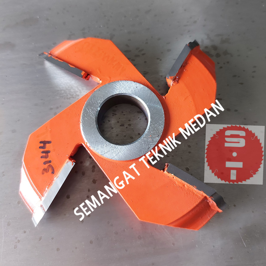 3144 MATA PISAU PROFIL ROUTER DUDUK SPINDLE PANEL PINTU KAYU 6" BAWAH ...