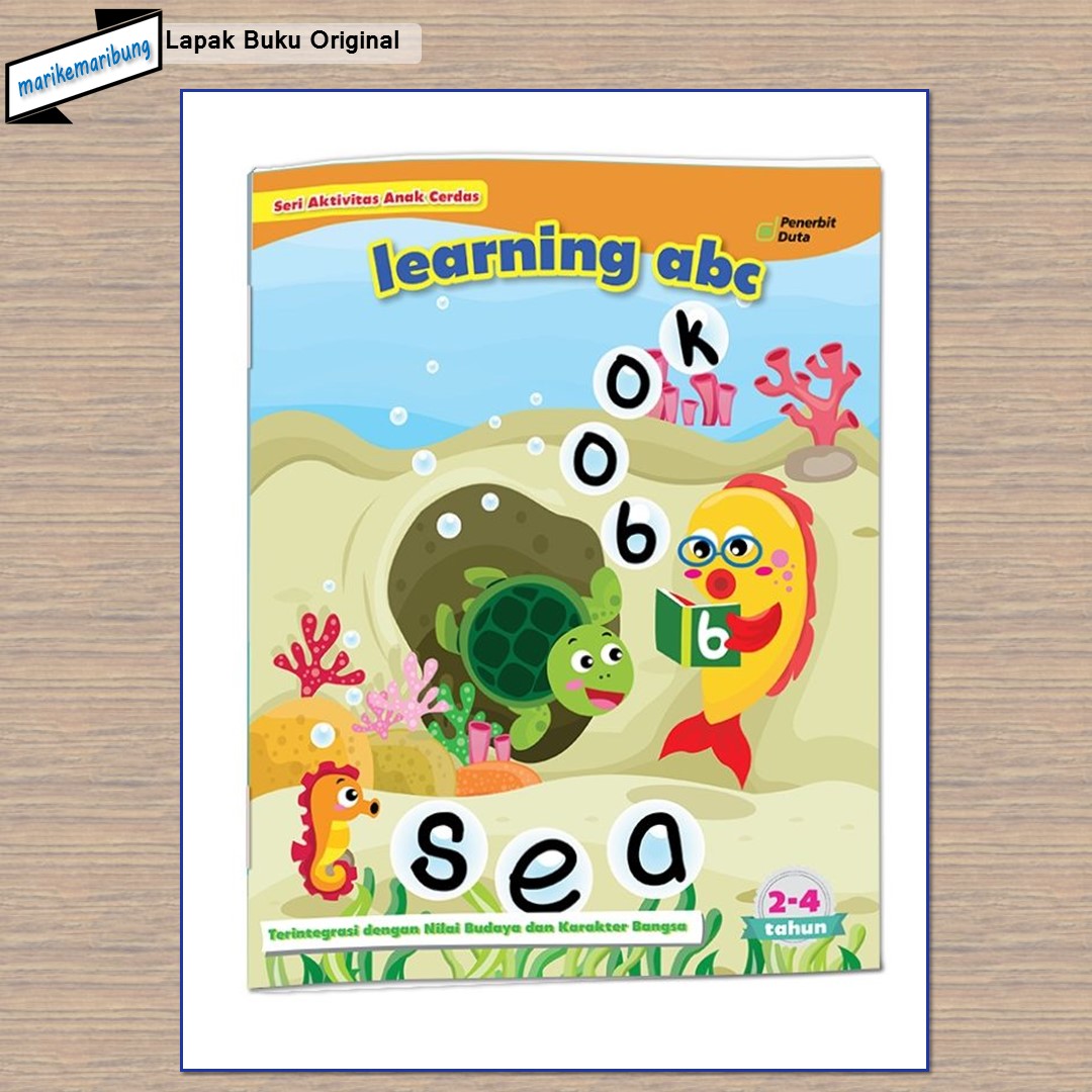 Buku Learning ABC PAUD Usia 2-4 Tahun | Lazada Indonesia
