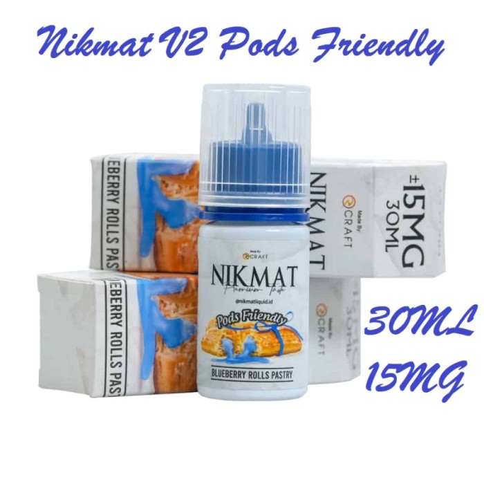 NIKMAT V2 PF 30ML 15MG PUFF PASTRY ROLL CREAM | Lazada Indonesia