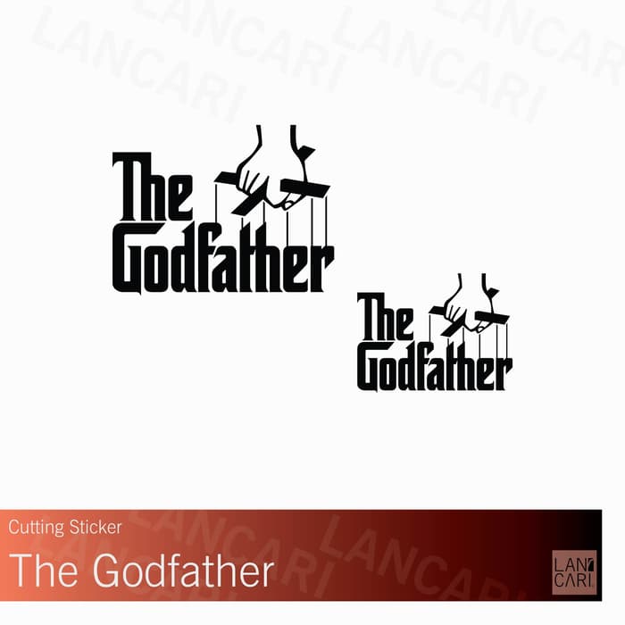 Sticker Cutting The Godfather God father Logo Vinyl Cut Stiker | Lazada ...