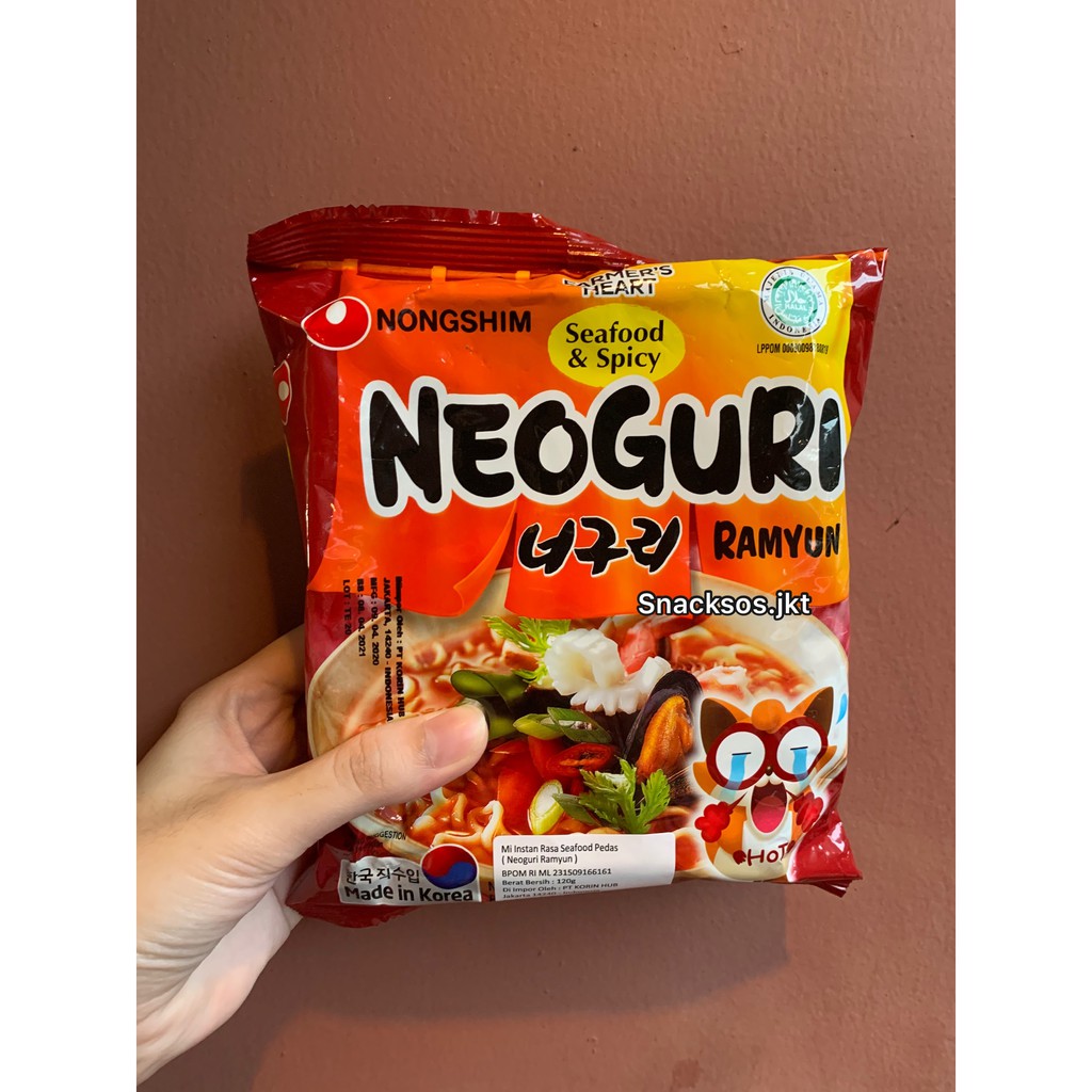NONGSHIM Spicy Mushroom / Shrimp / Korean Kimchi Ramyun / Chapaghetti ...
