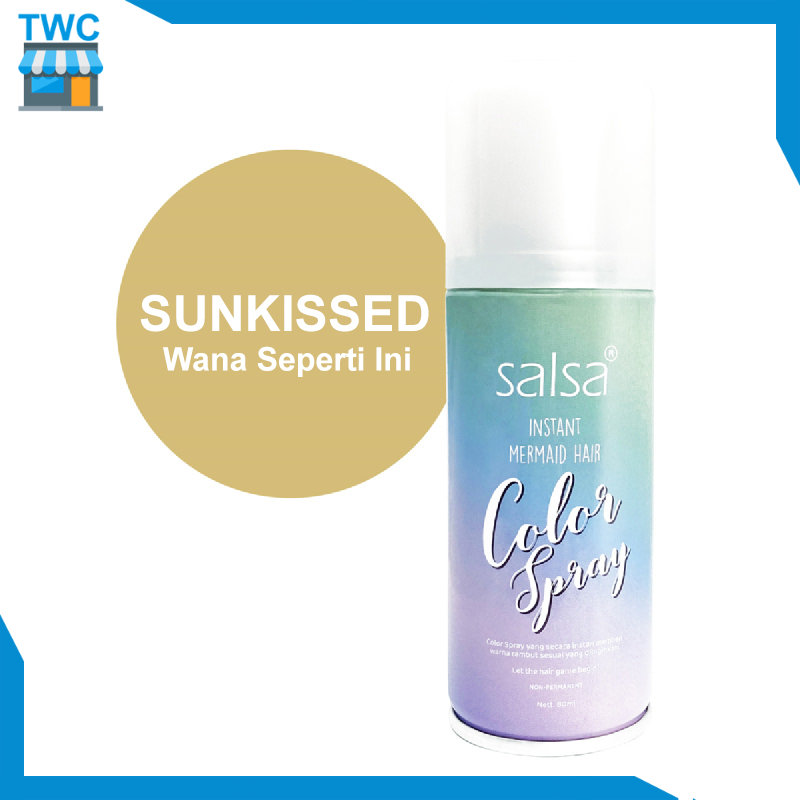 SALSA Instant Mermaid Hair Color Spray - Semir Rambut Temporary / SALSA ...