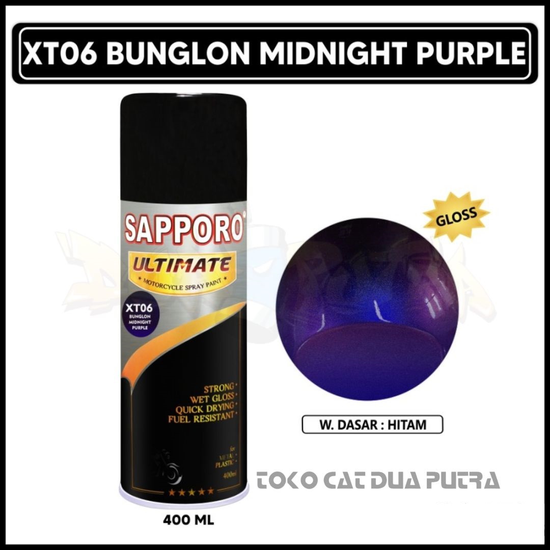 Sapporo Ultimate 400ml XT06 Bunglon Midnight Purple | Lazada Indonesia