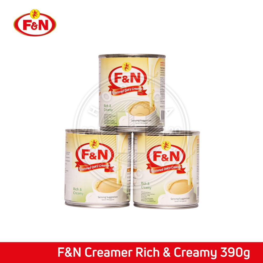 Susu Evaporasi F&N 390gr | Susu Kental Manis FN 390gr | Susu F&N ...