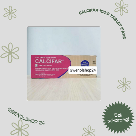 CALCIFAR 100'S TABLET IFARS | Lazada Indonesia
