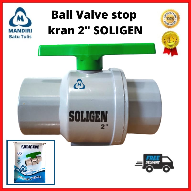 Ball Valve Stop Kran 2" - Ballvalve 2 inch - Stop Kran Jumbo Soligen ...