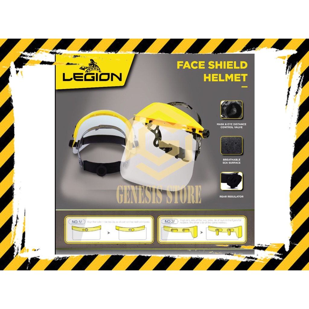 HELM APD FACE SHIELD HELM APD MEDIS PREMIUM PELINDUNG WAJAH APD MERK ...