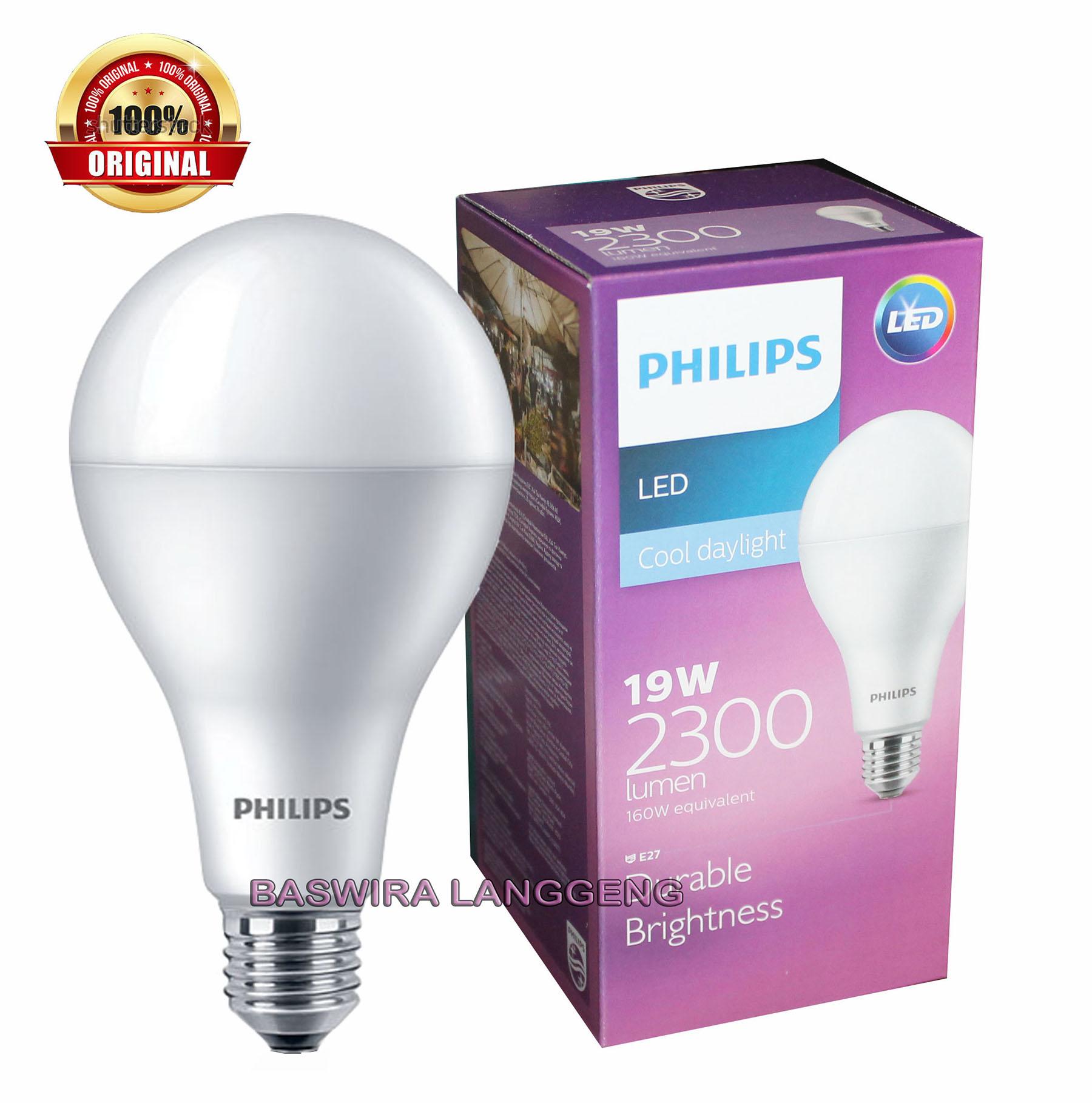 PHILIPS LAMPU LED BULB 19 W 19Wat PUTIH (1 PCS) | Lazada Indonesia