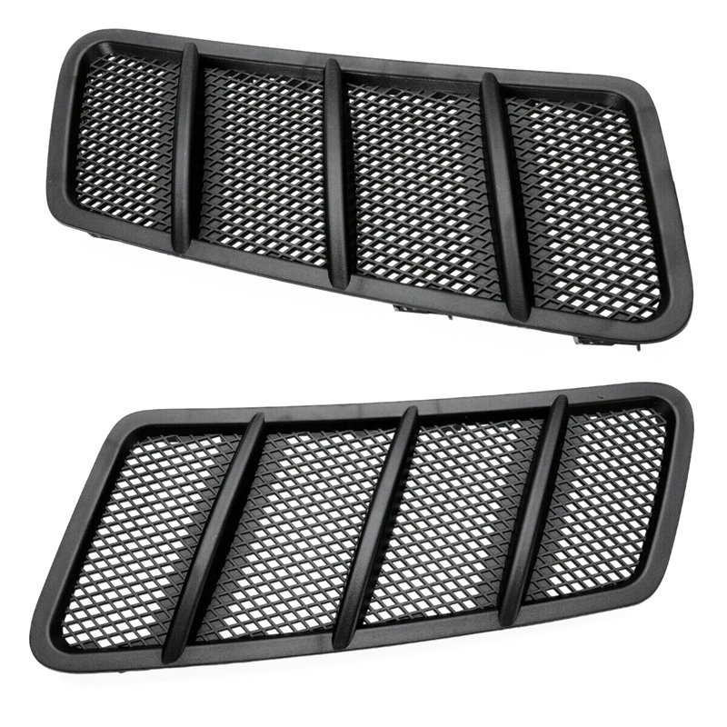 2X Side Hood Air Vent Grille Cover for Mercedes-Benz W166 ML GL Class ...