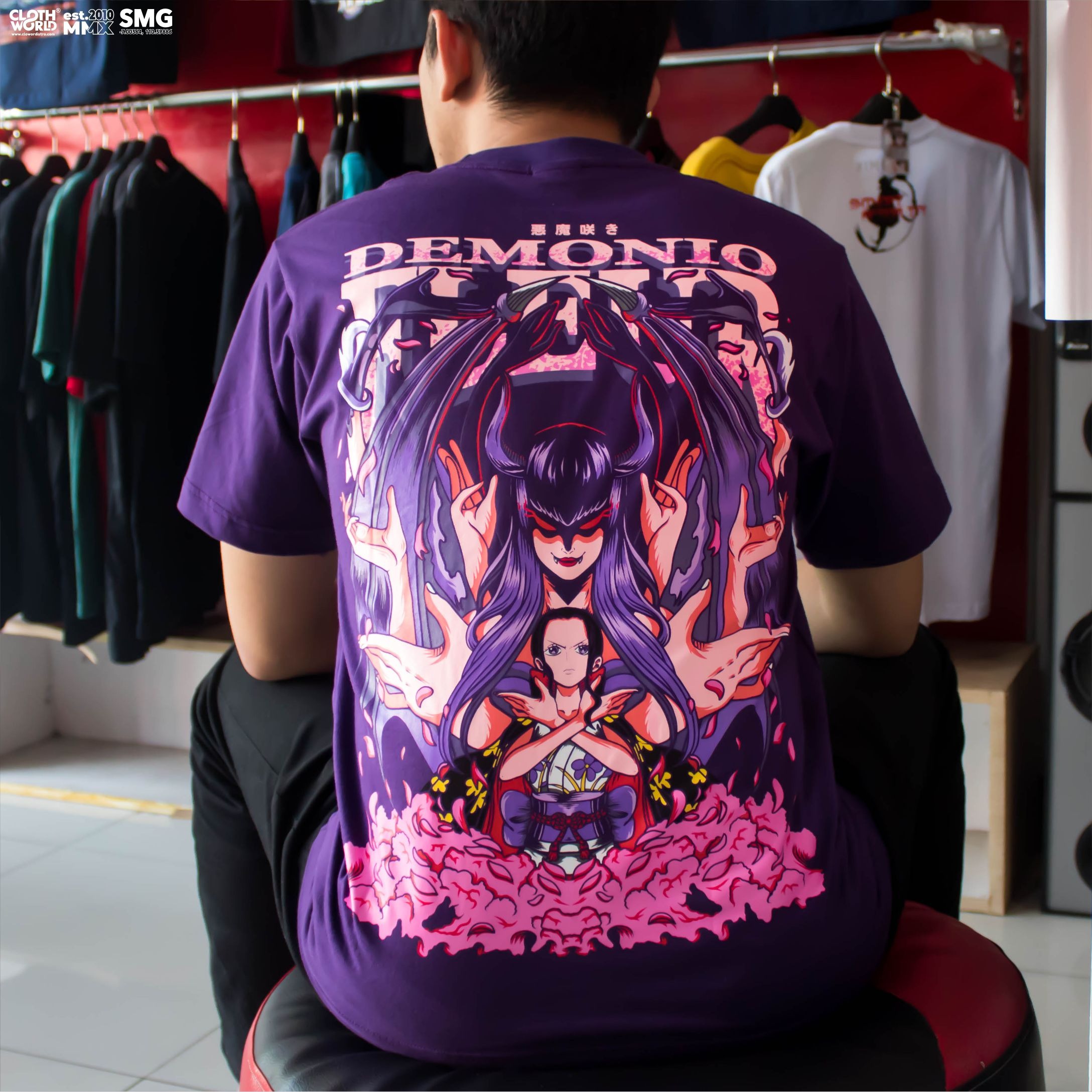 Nico Robin Demonio Fleur Mugiwara Strawhat Pirates Anime One Piece Kaos ...
