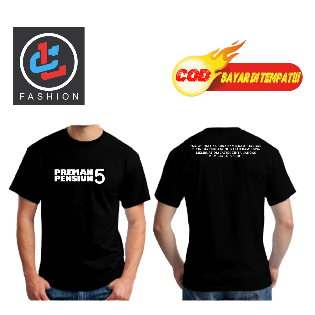 Kaos distro/ kaos kata kata keren / kaos kata kata preman pensiun ... Kaos distro/ kaos kata kata keren / kaos kata kata preman pensiun ...