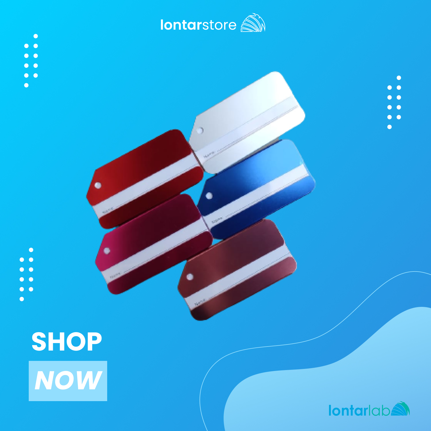 HEBA Name Tag Koper Alumunium - Luggage Tag | Lazada Indonesia