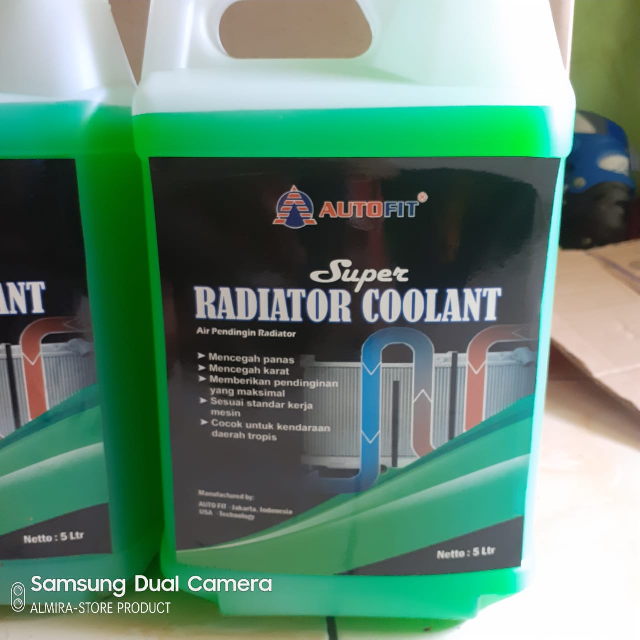 RADIATOR WATER COOLANT/AIR PENDINGIN RADIATOR/SUPER RADIATOR COOLANT 5 ...