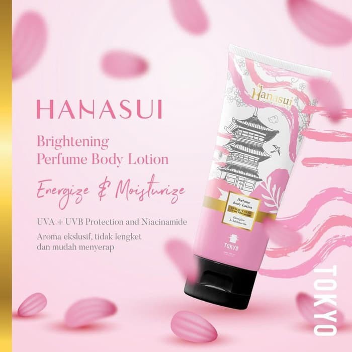 [NEW] HANASUI Brightening Perfume Body Lotion - 180ml BPOM - Tahan Lama ...