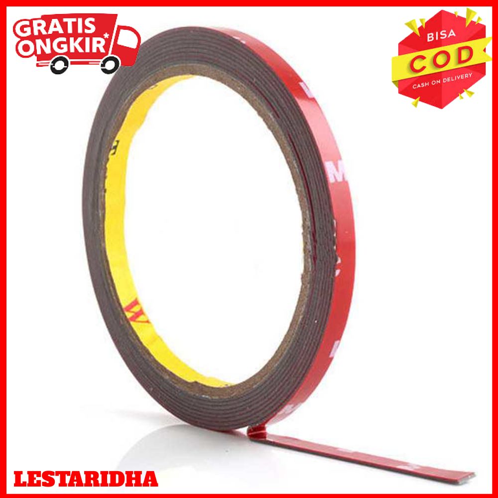 JETTING Selotip Double Tape Acrylic 3m x 8mm | Lazada Indonesia