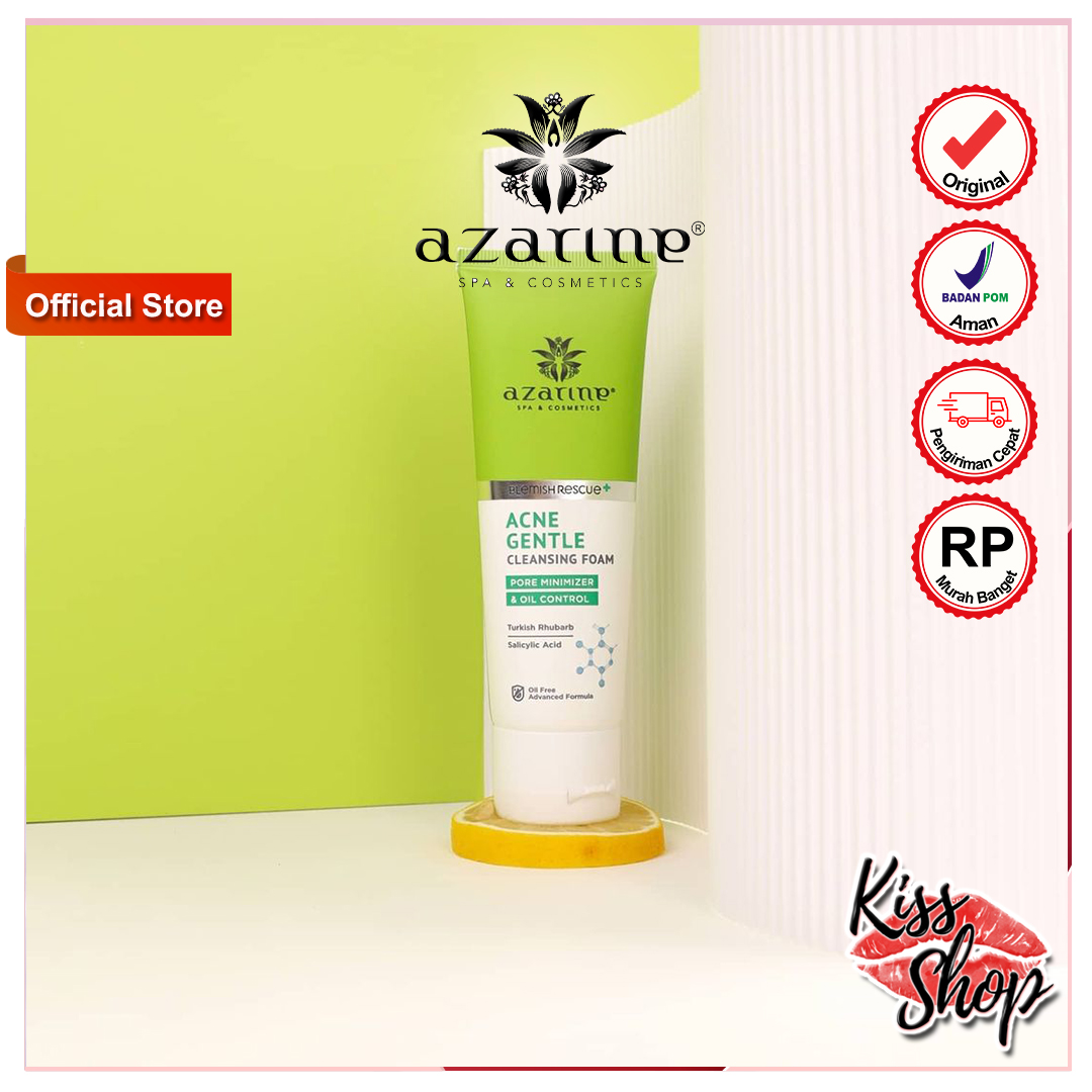 Azarine Acne Gentle Cleansing Foam 60 ml | Lazada Indonesia