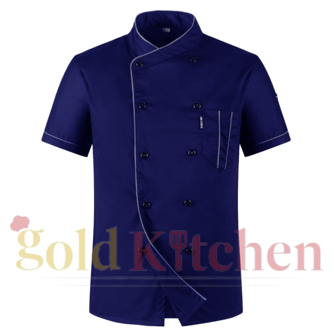 KITCHEN.STORE13 Baju Chef Baju Koki Chef Jacket Lengan Pendek Model ...