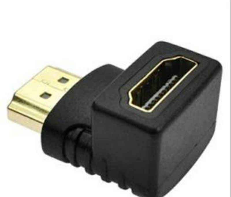 HDMI To HDMI Model L / Counverter HDMI Male To HDMI Famele /Adaptor ...