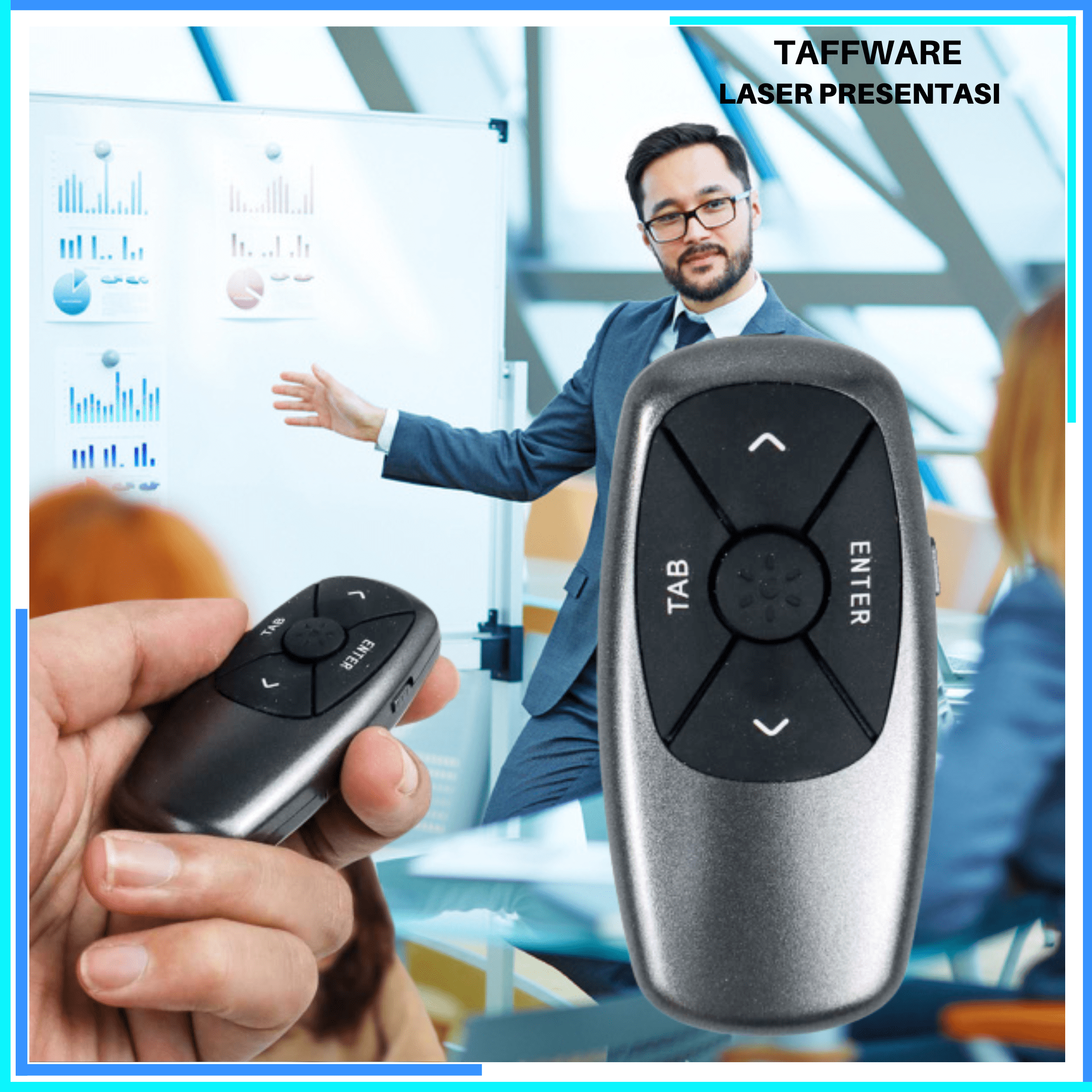 COD Taffware Wireless Laser Pointer Presenter / laser presentase ...