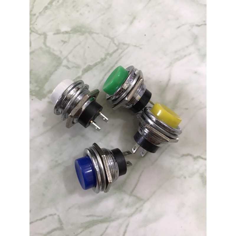 SAKLAR PUSH RESET BUTTON ON 2 KAKI BESAR BESI / TOMBOL TEKAN ON ...