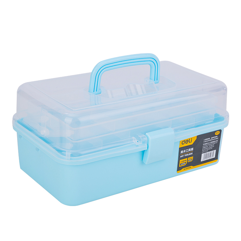 Deli Tool Box Plastik Kotak Perkakas Tool Box Mini 13 Inch Penyimpanan ...