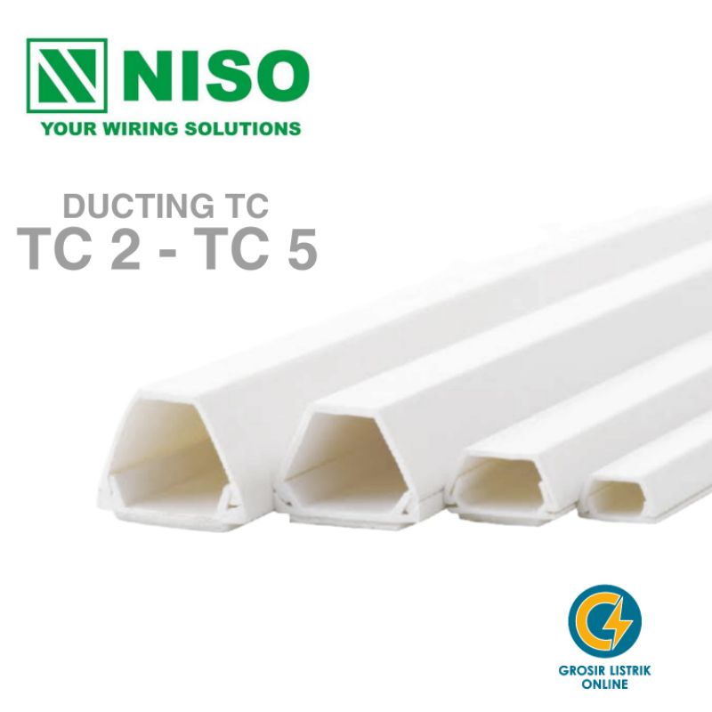 DUCTING KABEL DINDING PROTEKTOR TC 1 2 3 4 5 6 protector cable duct penutup kabel dinding TC1 ...
