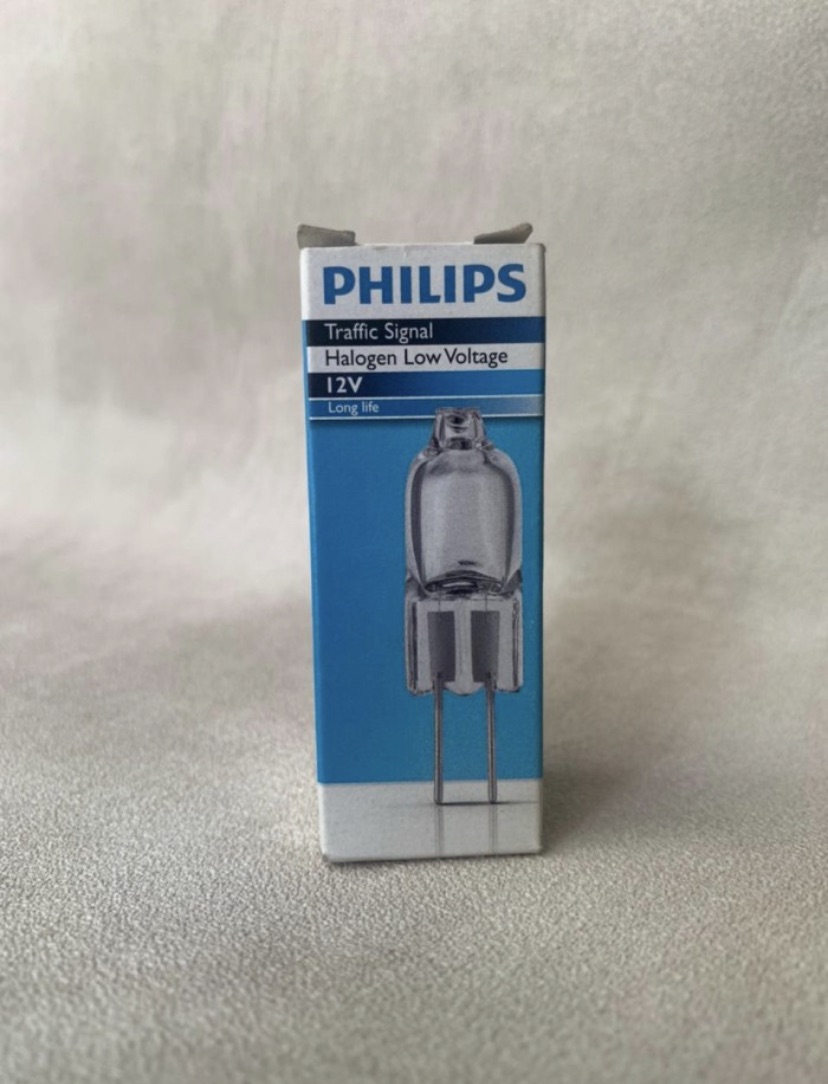 Philips traffic signal 12V 20 watt lampu proyektor hologen kacang ...