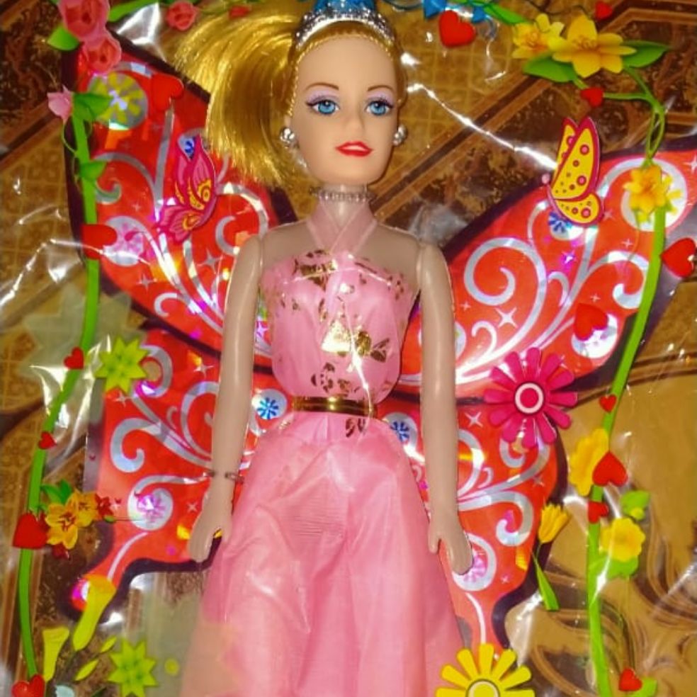 Mainan Anak Anak Perempuan Mainan Barbie Sayap Kantong Mainan Edukasi ...