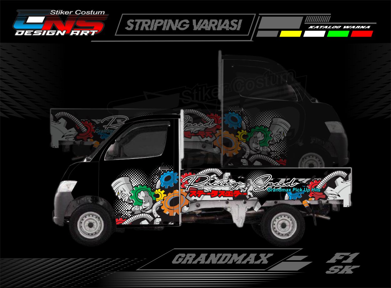 grandmax stiker decal grandmax stiker full body gradmax stiker decal ...