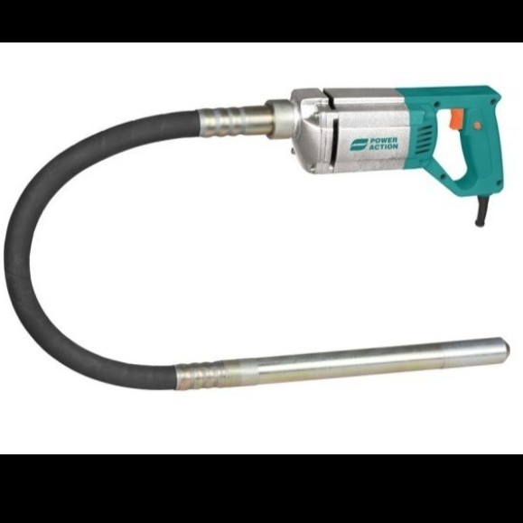 Power action CV1000 concrete vibrator mesin getar perata semen acian ...