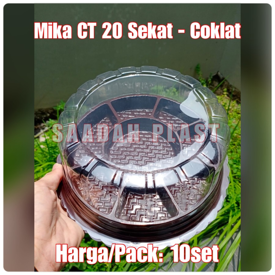 (ISI 10) Mika Tumpeng Miki Sekat 8 - CT 20 - CT-20 - Tray Bolu Bulat ...