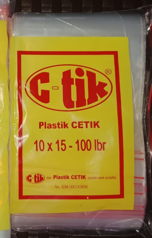 Plastik Bening C-Tik Uk 10x15 / Klip / Ziplok | Lazada Indonesia