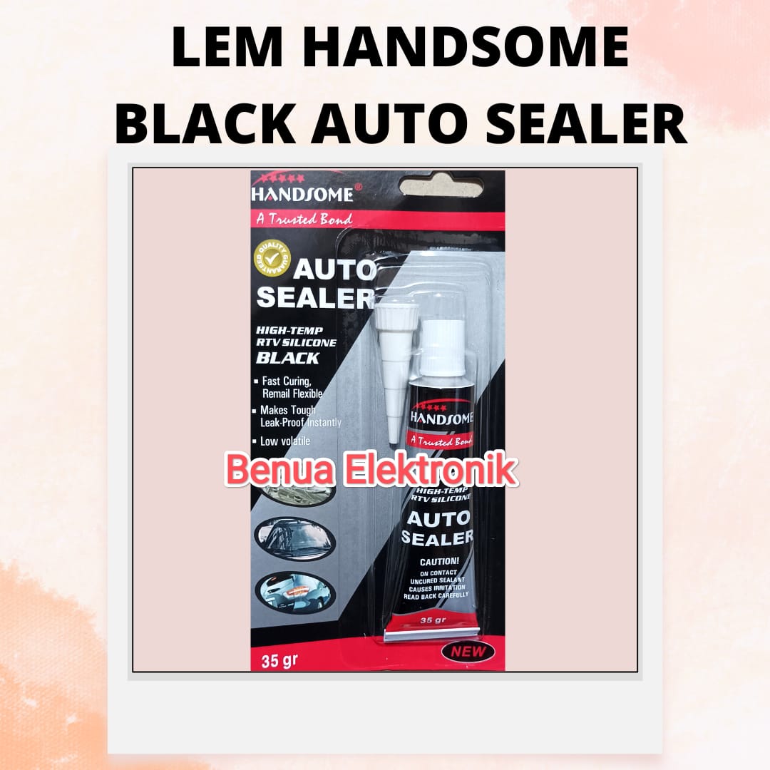 Promo Lem General Black Gasket Auto Sealer 32 Gram Lem Gasket Hitam ...