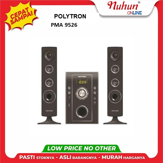 [cianjur] Polytron Pma 9526 B Bluetooth Multimedia Speaker Radio