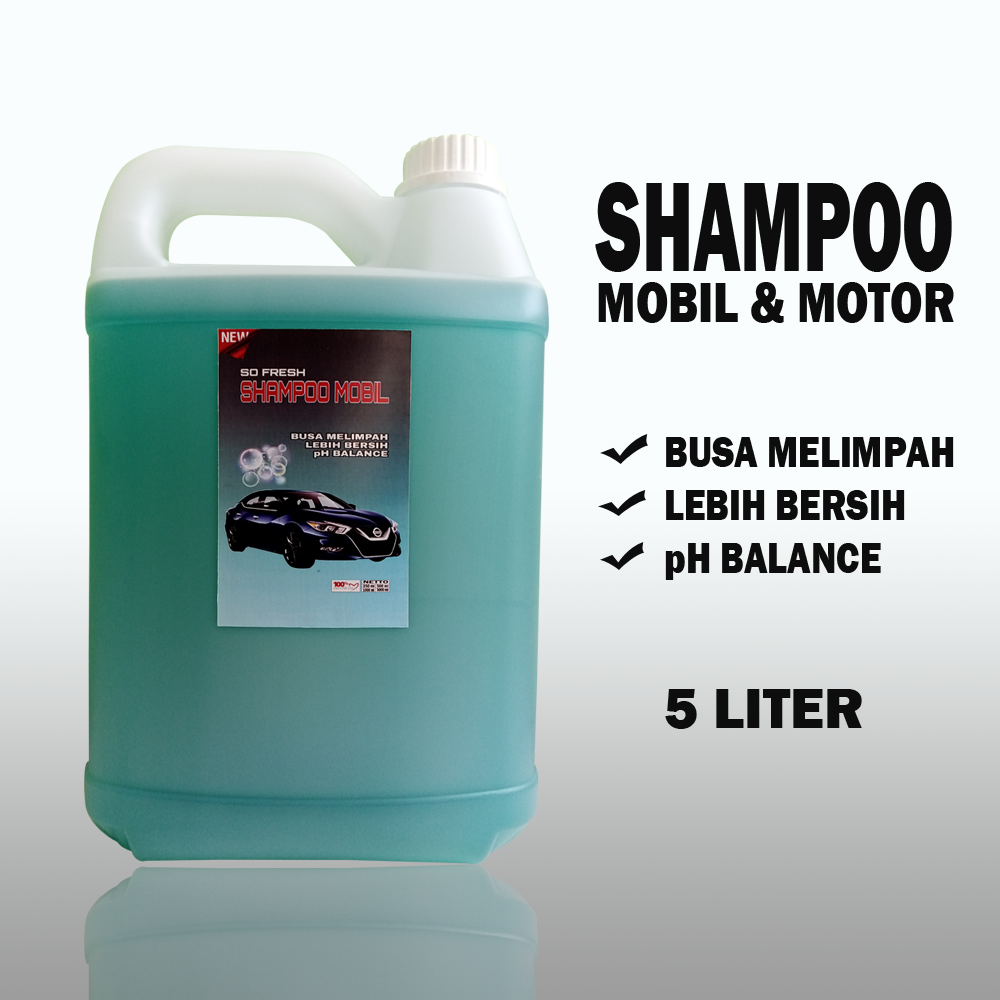 SHAMPOO MOBIL 5 LITER BUSA MELIMPAH | Lazada Indonesia
