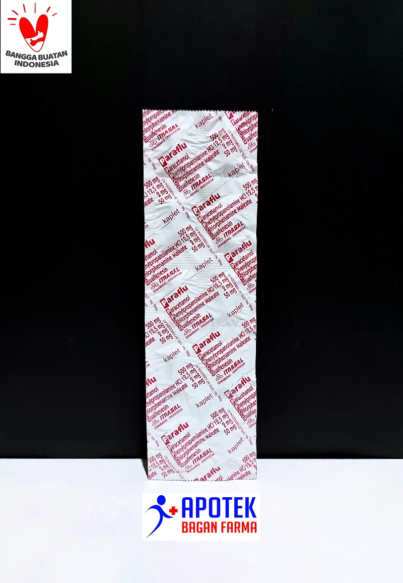 OBAT DEMAM FLU BATUK PARAFLU TABLET | 10 TABLET | Lazada Indonesia