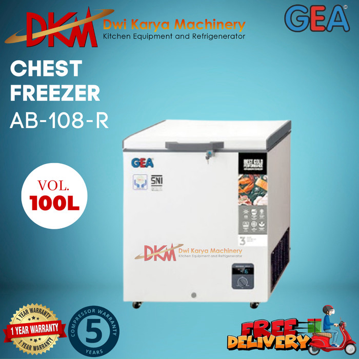 Chest Freezer GEA AB-108-R | Lazada Indonesia
