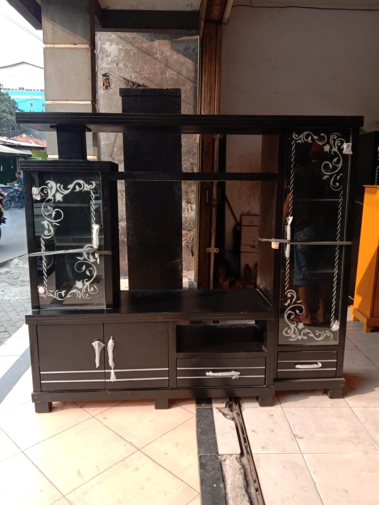 Rak Tv Bupet Tv Fortuna Hitam | Lazada Indonesia